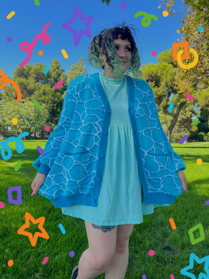 Pixel Water Cardi – Egglien